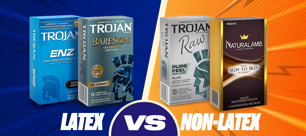 What are Condoms Made Of? | Latex vs. Non-Latex Condoms | Trojan™